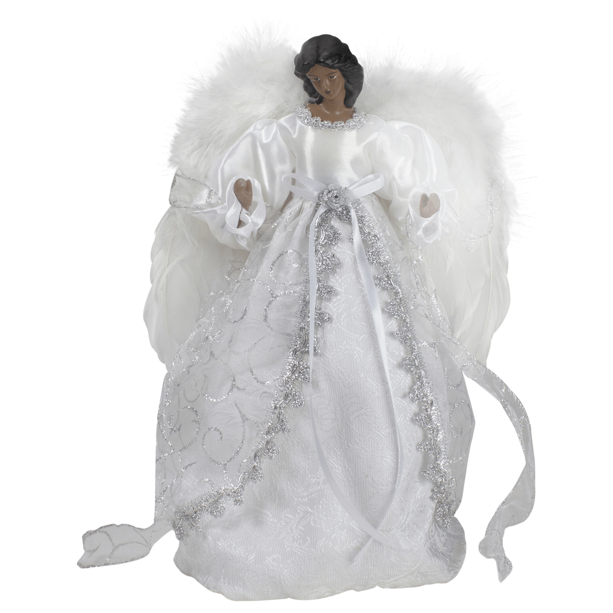 Click here for Northlight African American Silver Angel Christmas... prices