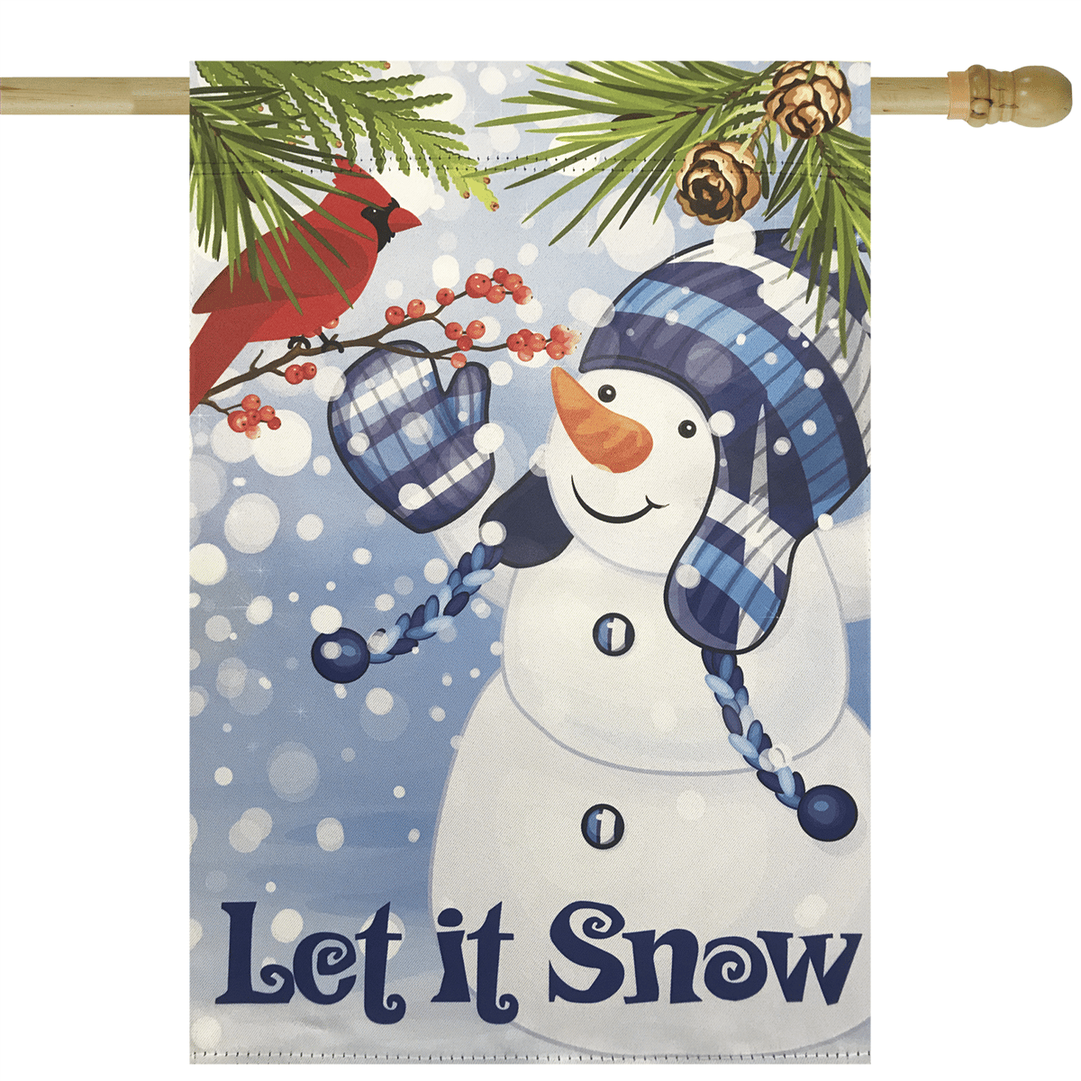Click here for Northlight 40in. Snowman Let it Snow Christmas Hou... prices