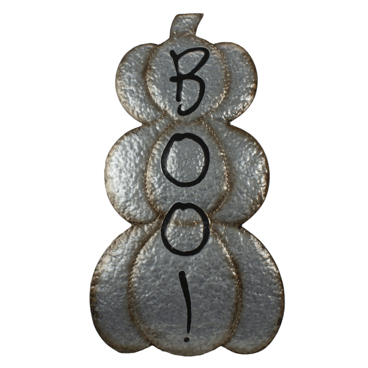 Click here for Northlight Boo! Metal Pumpkin Halloween Decoration... prices