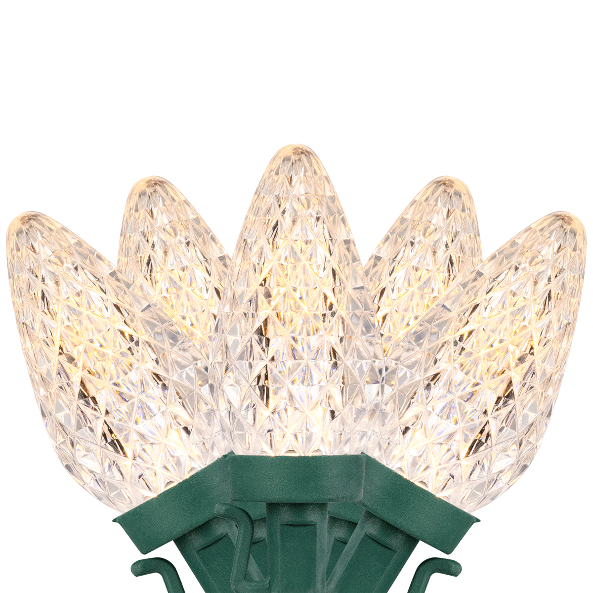 Click here for Northlight 20.25ft. Warm White LED C7 Faceted Chri... prices