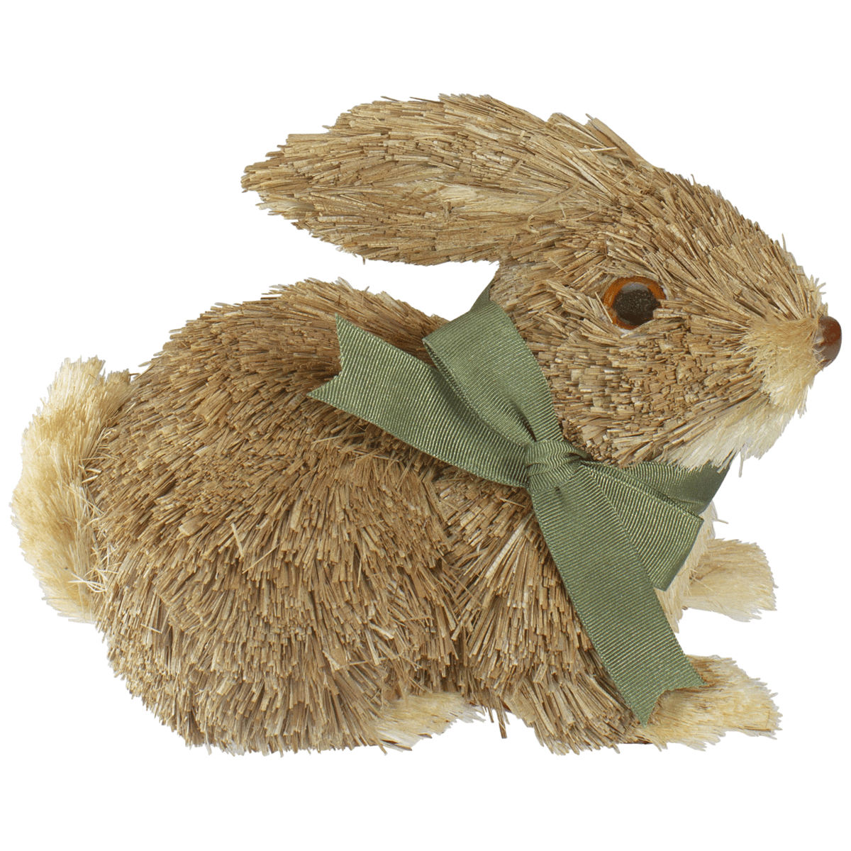 Click here for Northlight 8in. Sisal Easter Bunny Figure with Rib... prices