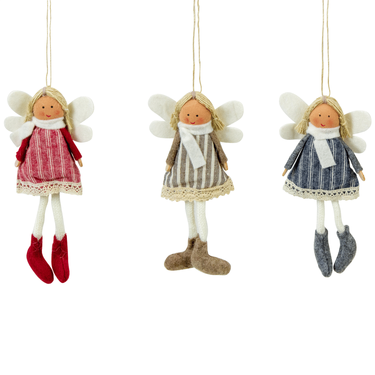 Click here for Northlight Angel Doll with Wings Christmas Ornamen... prices
