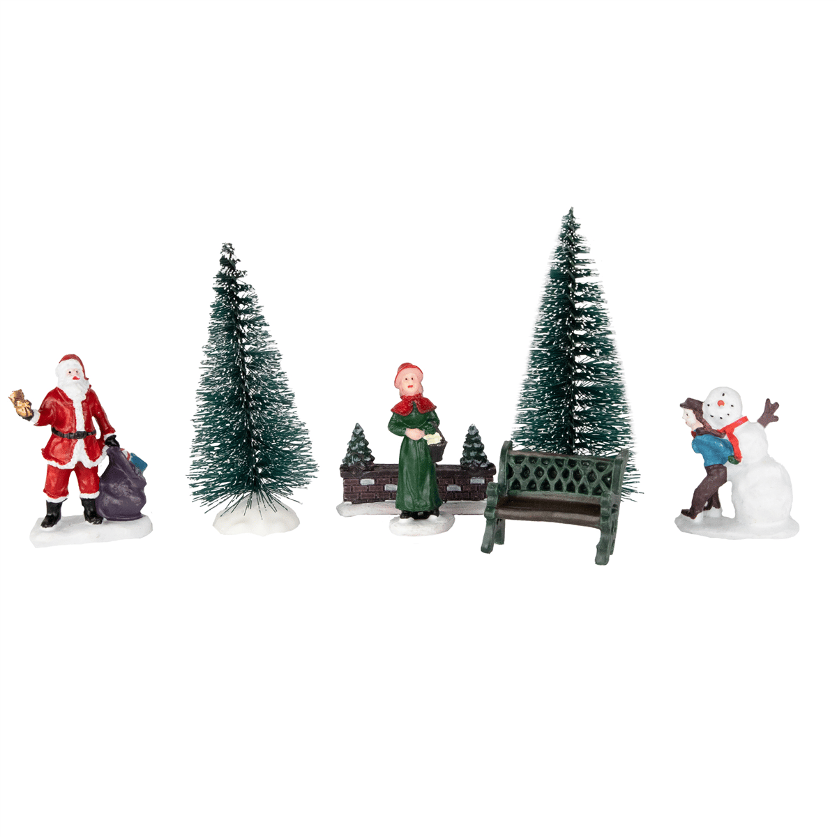 Click here for Northlight 7pc. Christmas Village Figurine and Tre... prices