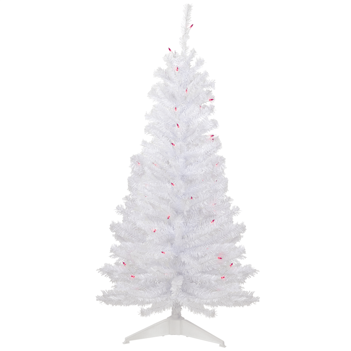 Click here for Northlight 4ft. Pre-Lit Slim Woodbury White Pine C... prices