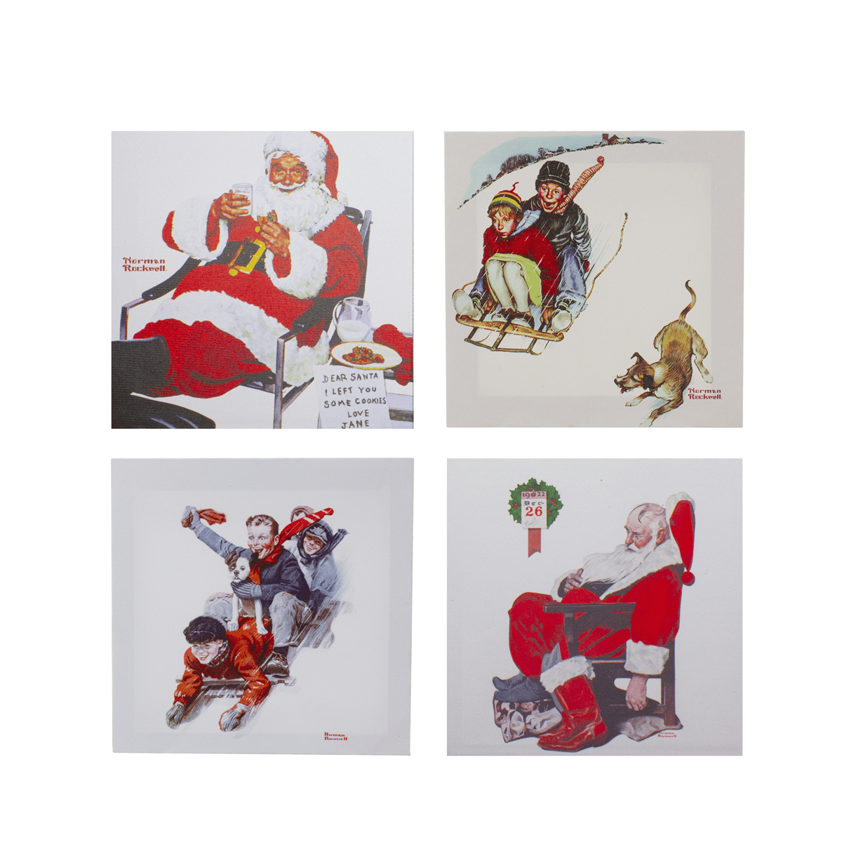 Click here for Northlight 4pc. Norman Rockwell Classic Christmas... prices