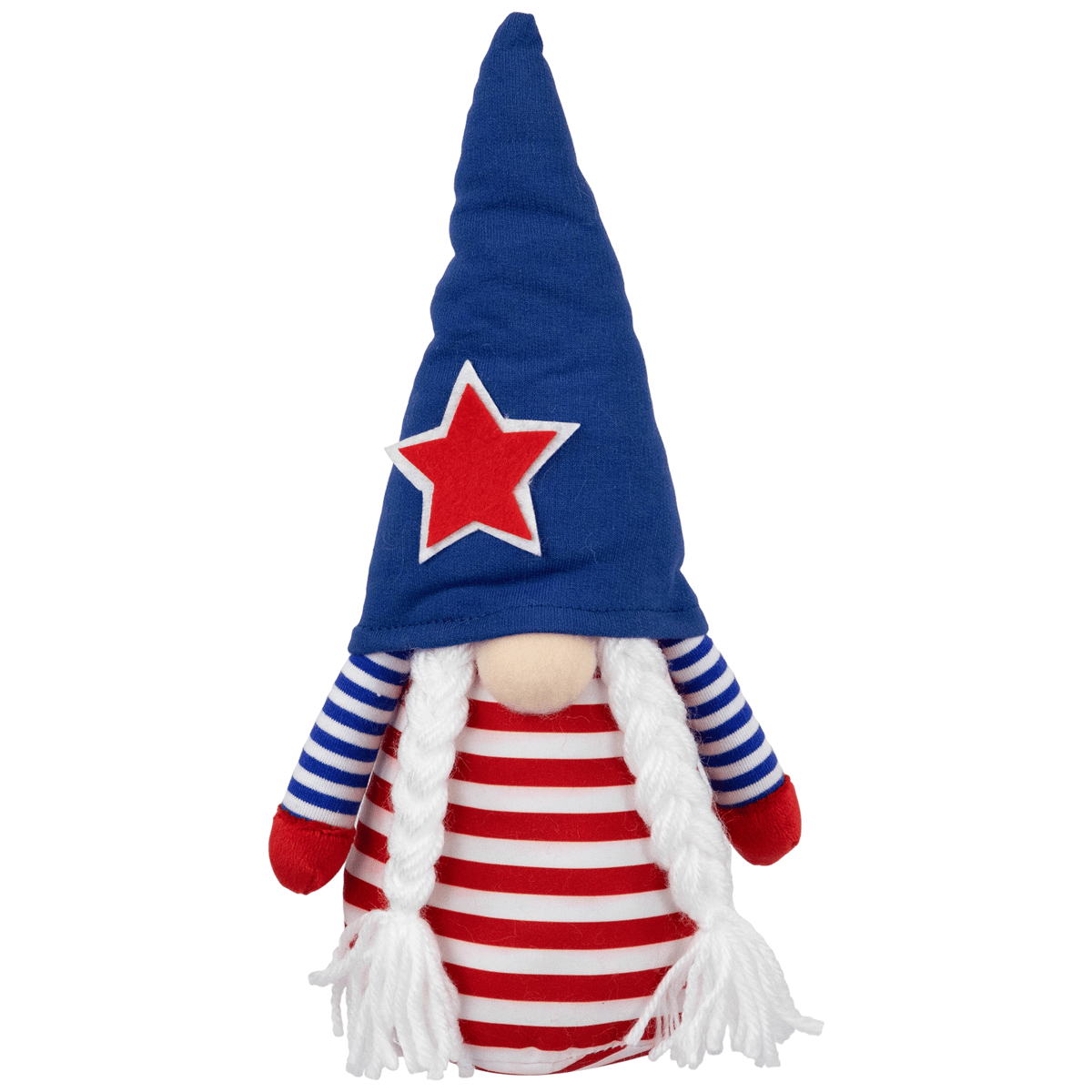 Click here for Northlight 10.5in. Americana Girl Gnome with Braid... prices