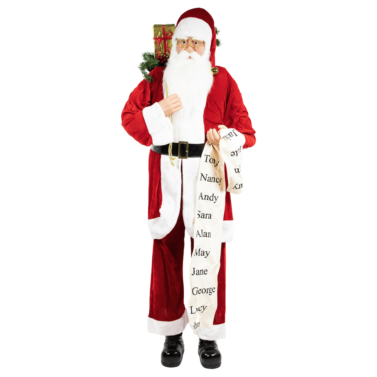 Click here for Northlight Santa Claus with Naughty or Nice List C... prices