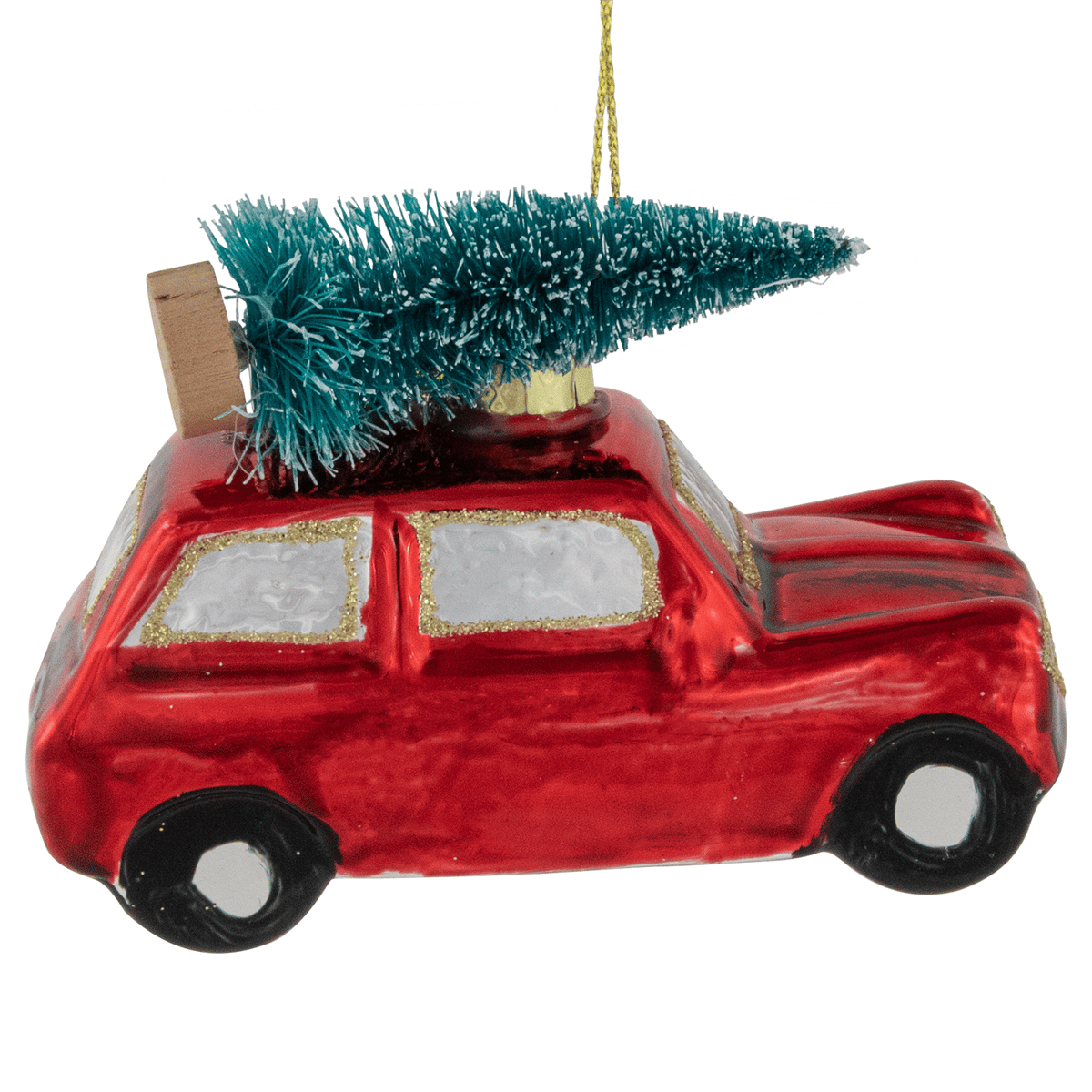Click here for Northlight Station Wagon with Tree Glass Christmas... prices