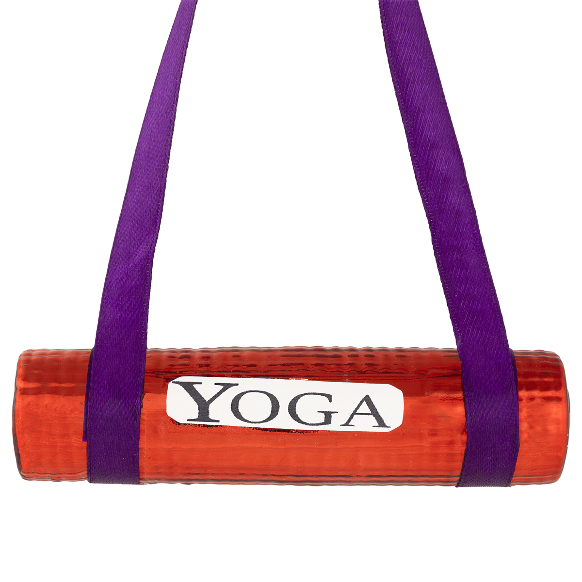 Click here for Northlight 4.25in. Shiny Red Yoga Mat Glass Christ... prices