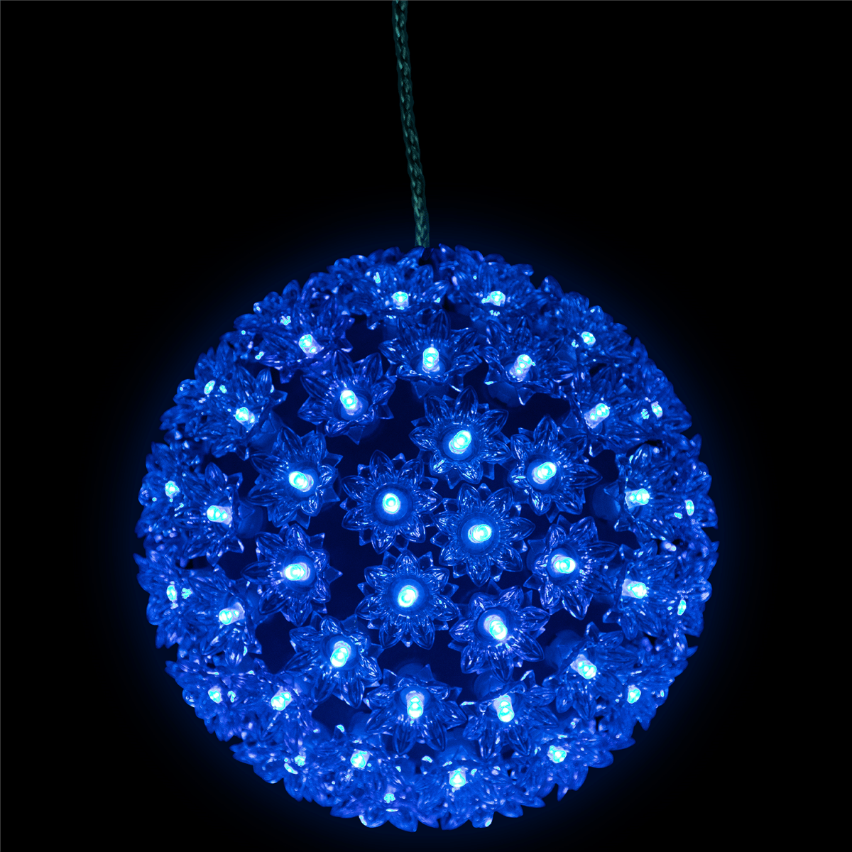 Click here for Northlight Blue LED Starlight Sphere Outdoor Chris... prices