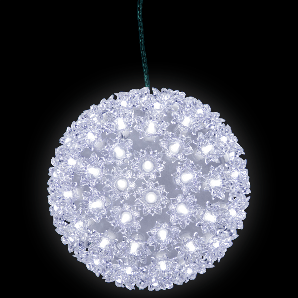 Click here for Northlight White LED Starlight Sphere Outdoor Chri... prices