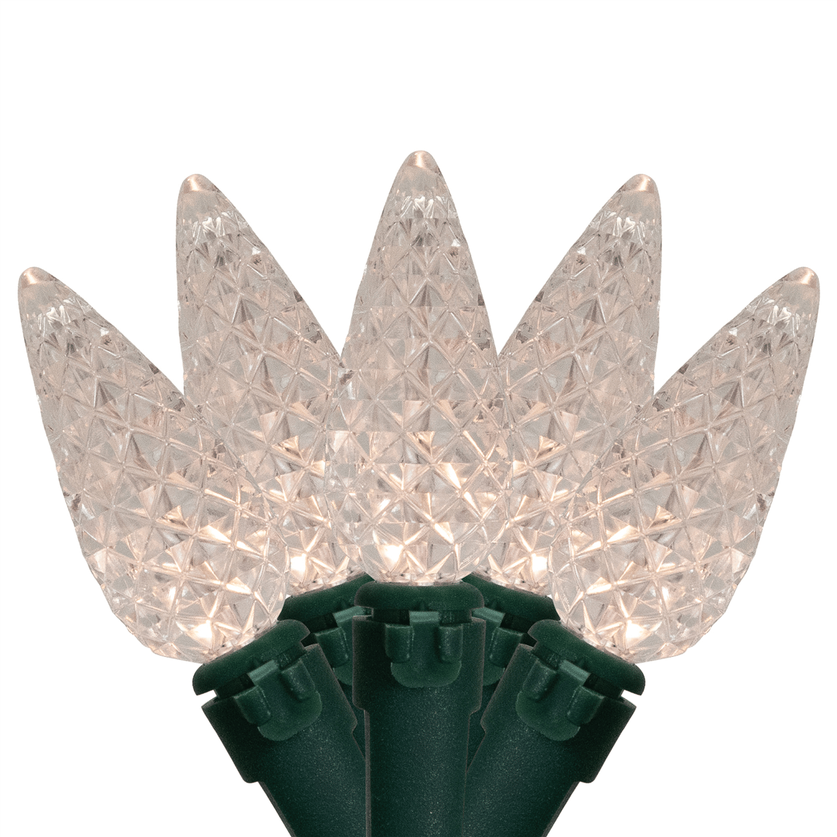 Click here for Northlight 15.75ft. LED Warm White C6 Faceted Chri... prices