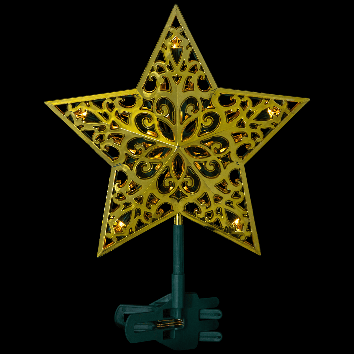 Click here for Northlight LED Lighted Gold Star Christmas Tree To... prices