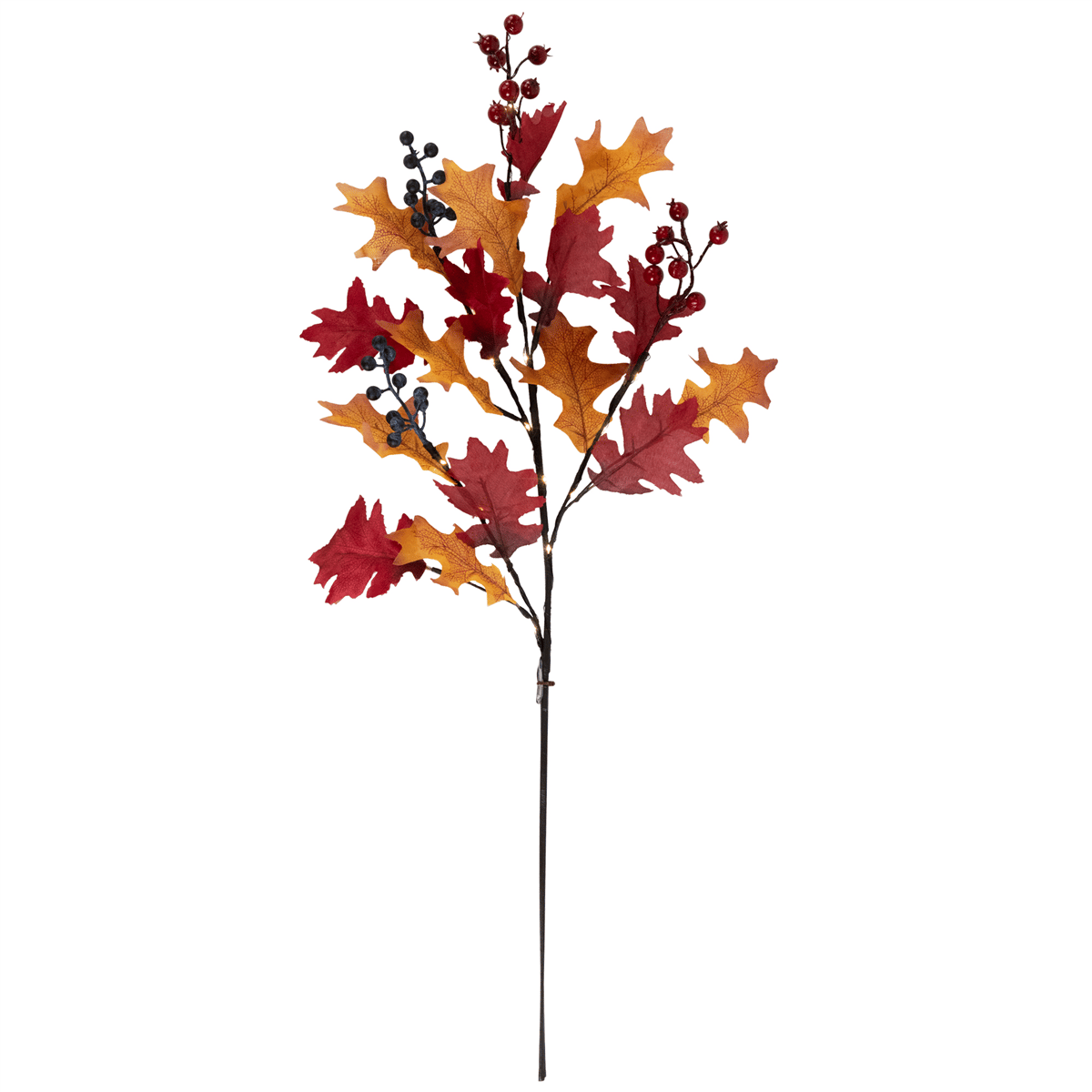 Click here for Northlight 29in. Lighted Berries & Leaves Fall Har... prices