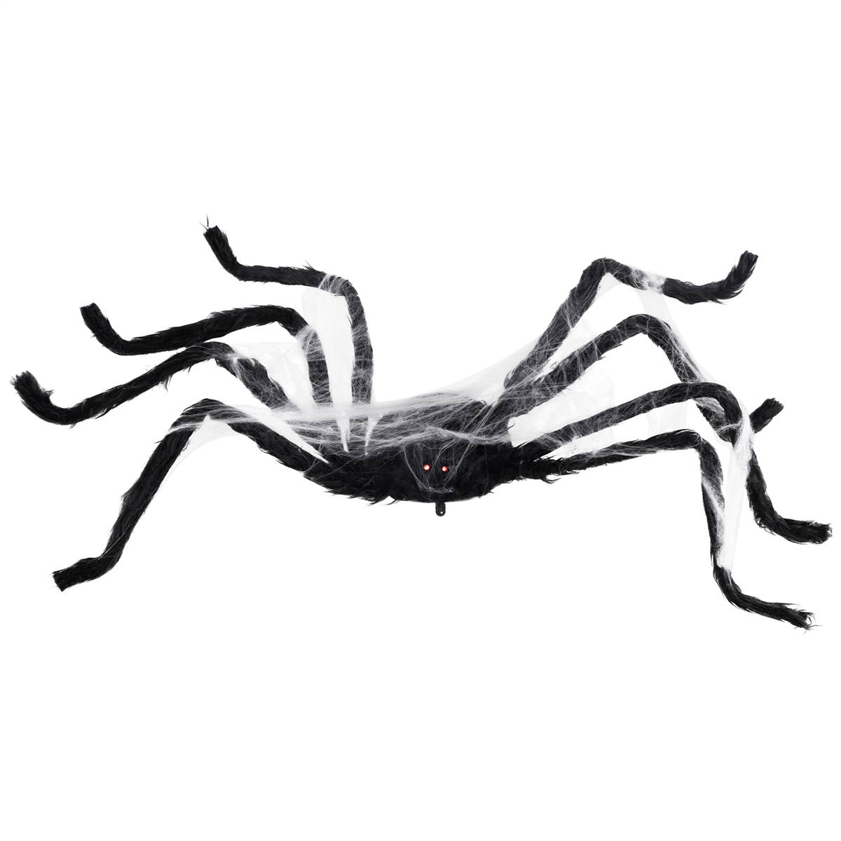 Northlight 24 Animated Walking Spider With Lights And Sound Halloween Tabletop Decor  One Size  Black