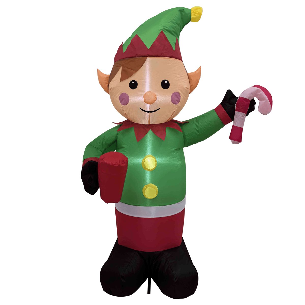 Click here for Northlight 4.25ft. Lighted Inflatable Elf Outdoor... prices