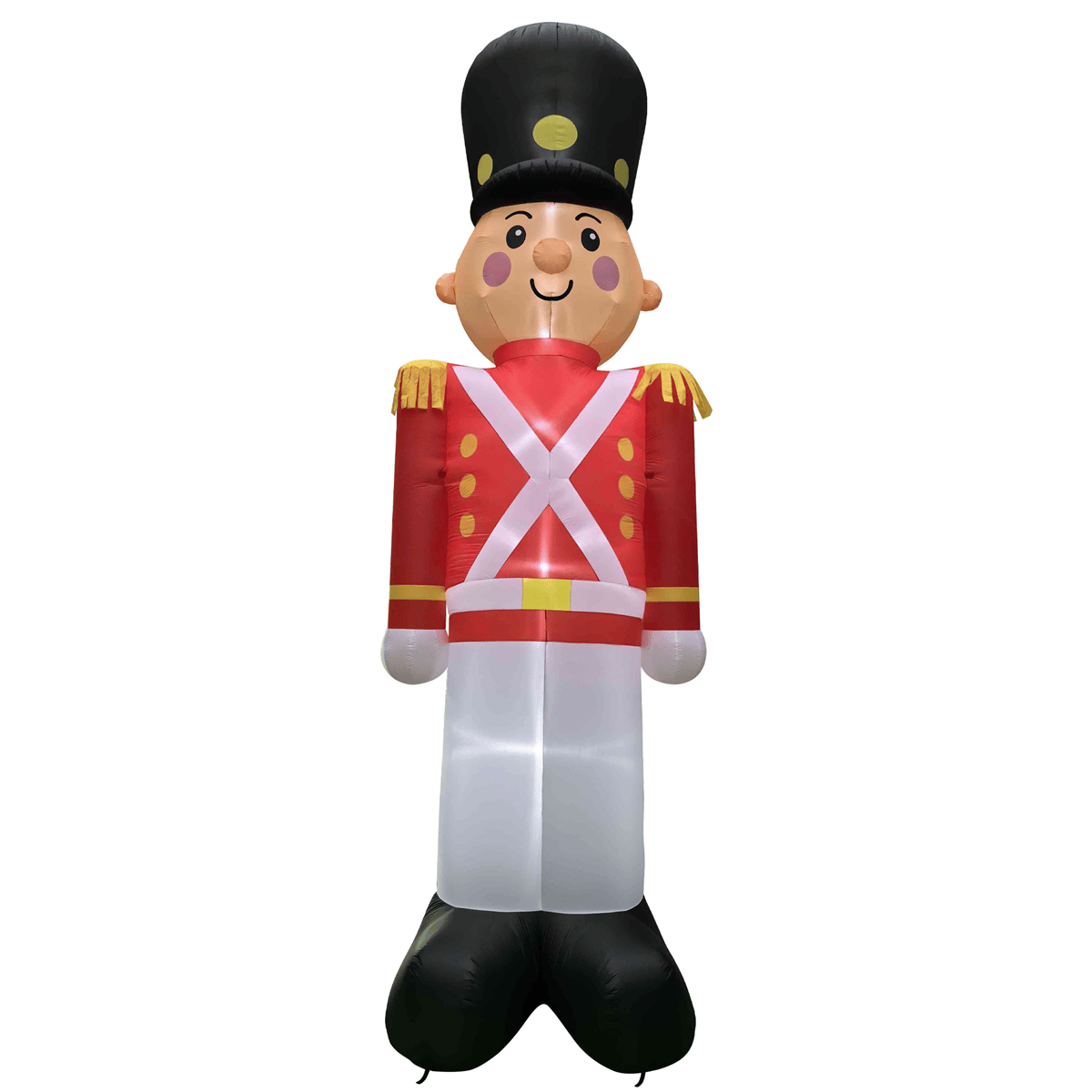 Northlight Soldier Christmas Inflatable  One Size  Red