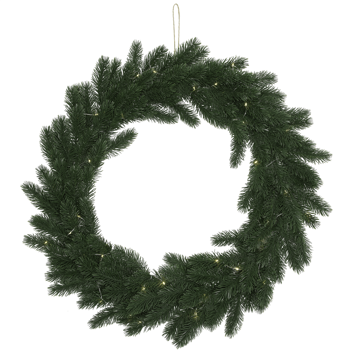 Click here for Northlight 24in. Pre-Lit Lush Pine Christmas Wreat... prices