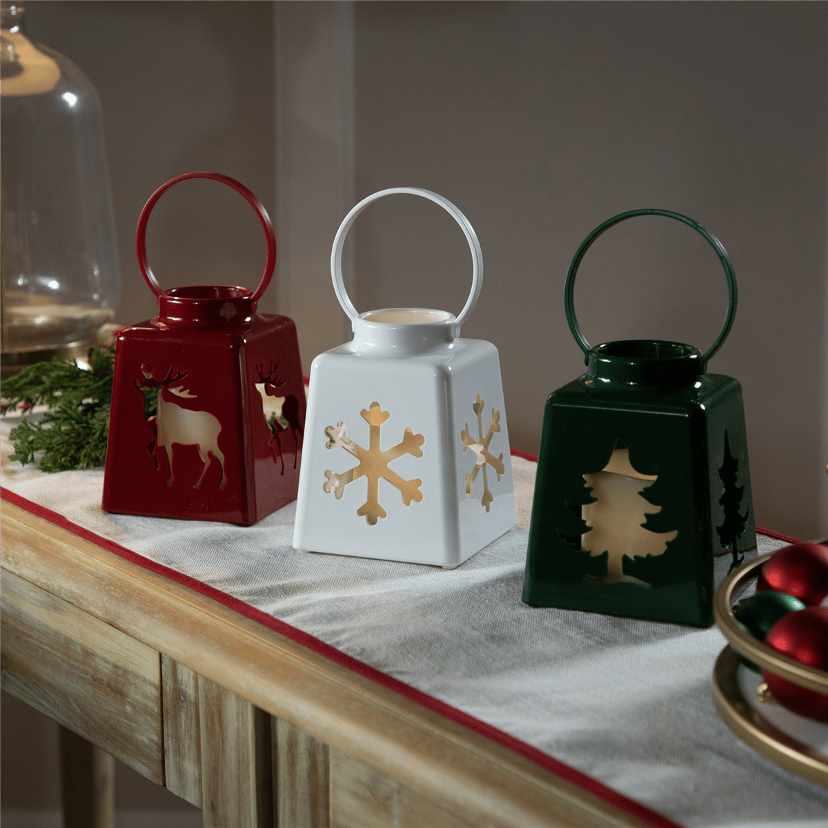 Click here for Northlight LED Christmas Candle Lanterns - Set of... prices