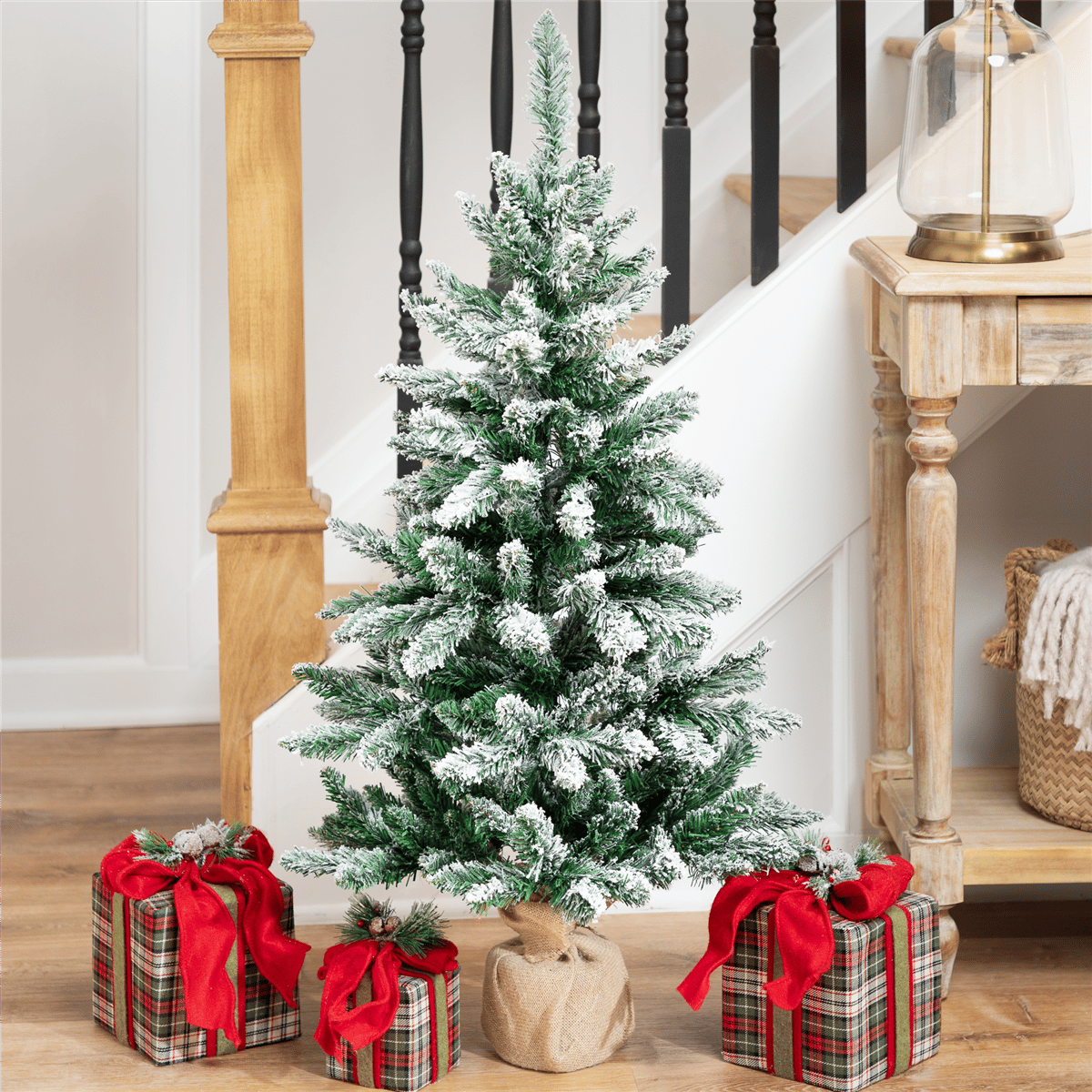 Click here for Northlight 3.5ft. Frosted Pine Christmas Tree in B... prices