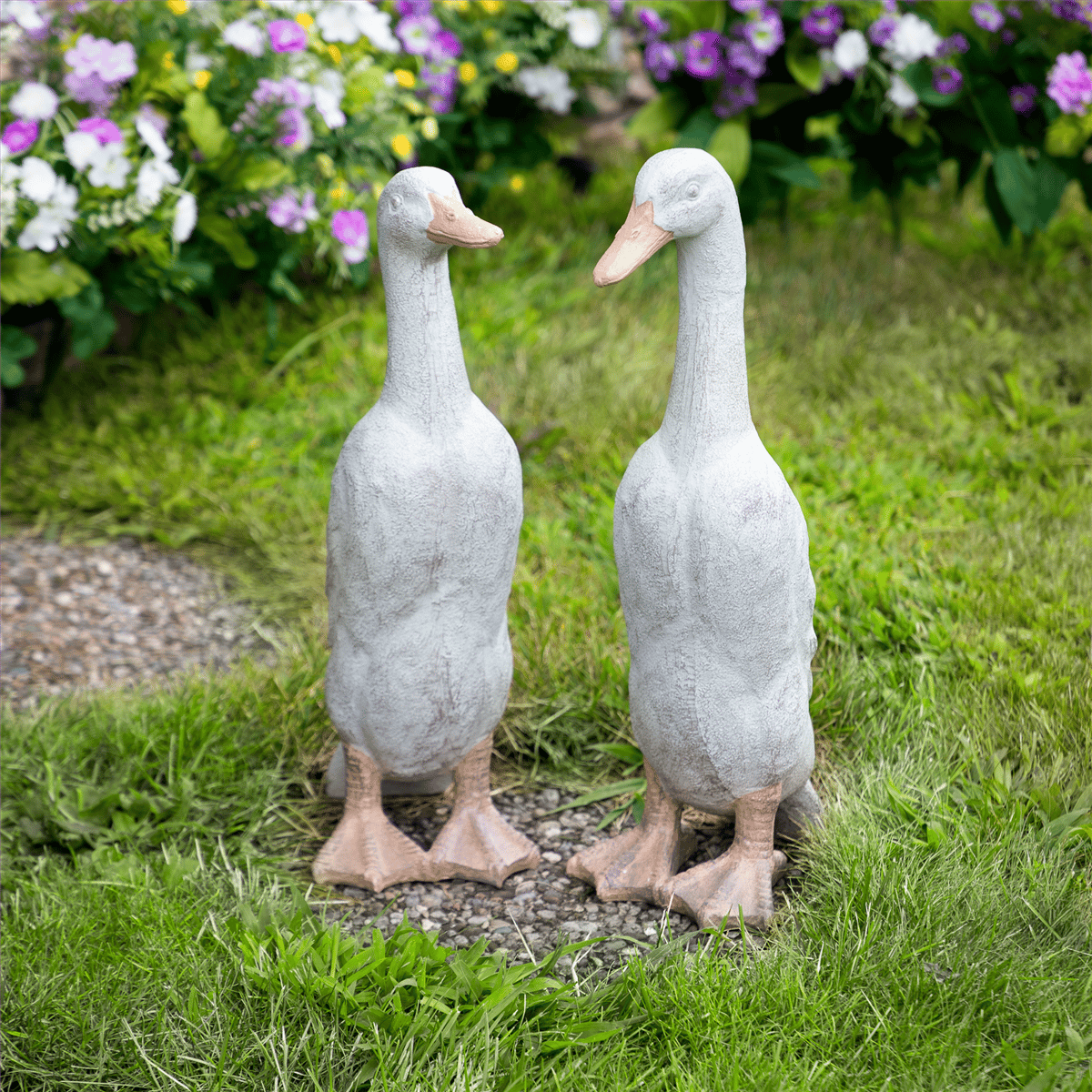 Click here for Northlight Ducks Outdoor Garden Statues  Set of 2 prices