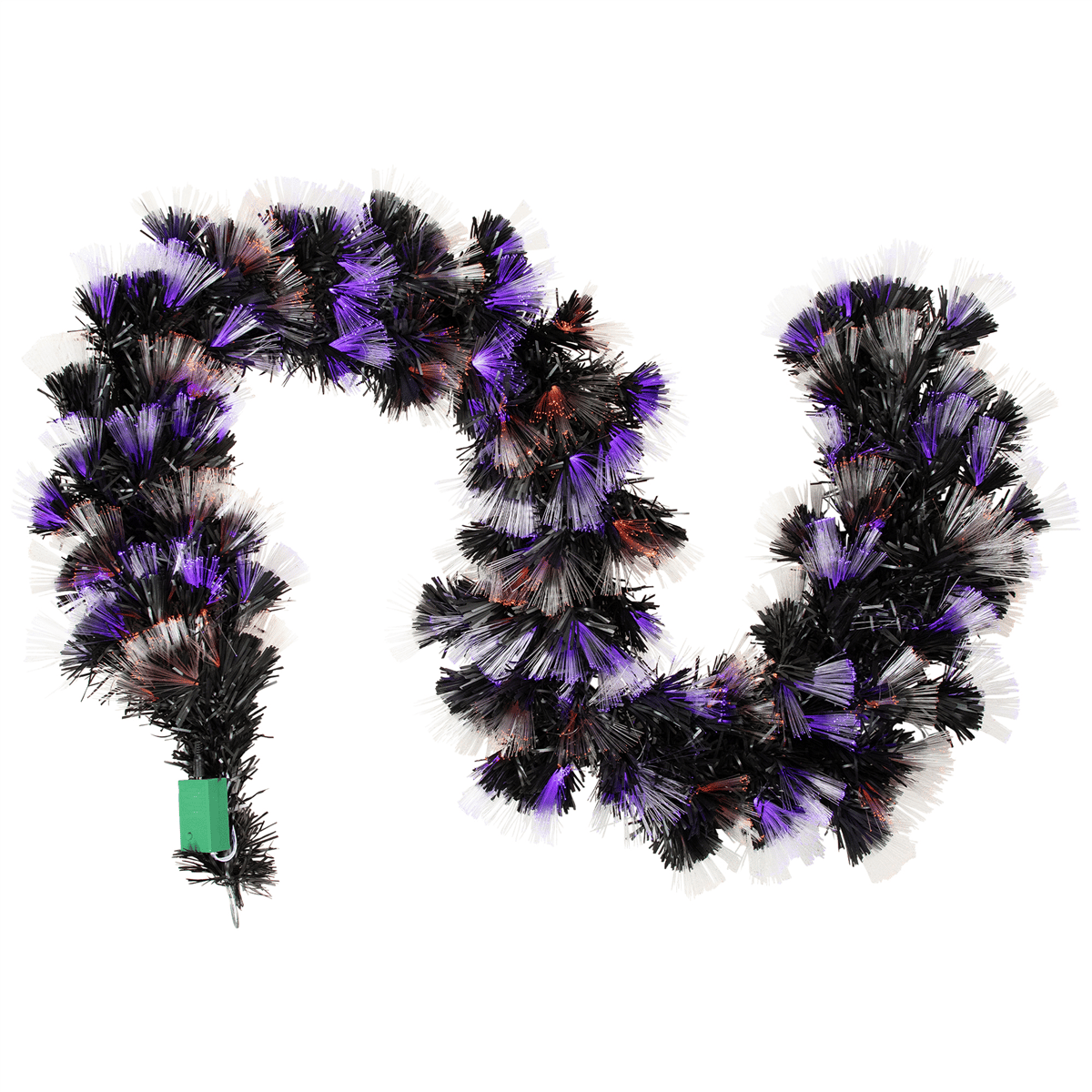 Click here for Northlight 6ft. Black Fiber Optic LED Halloween Ga... prices