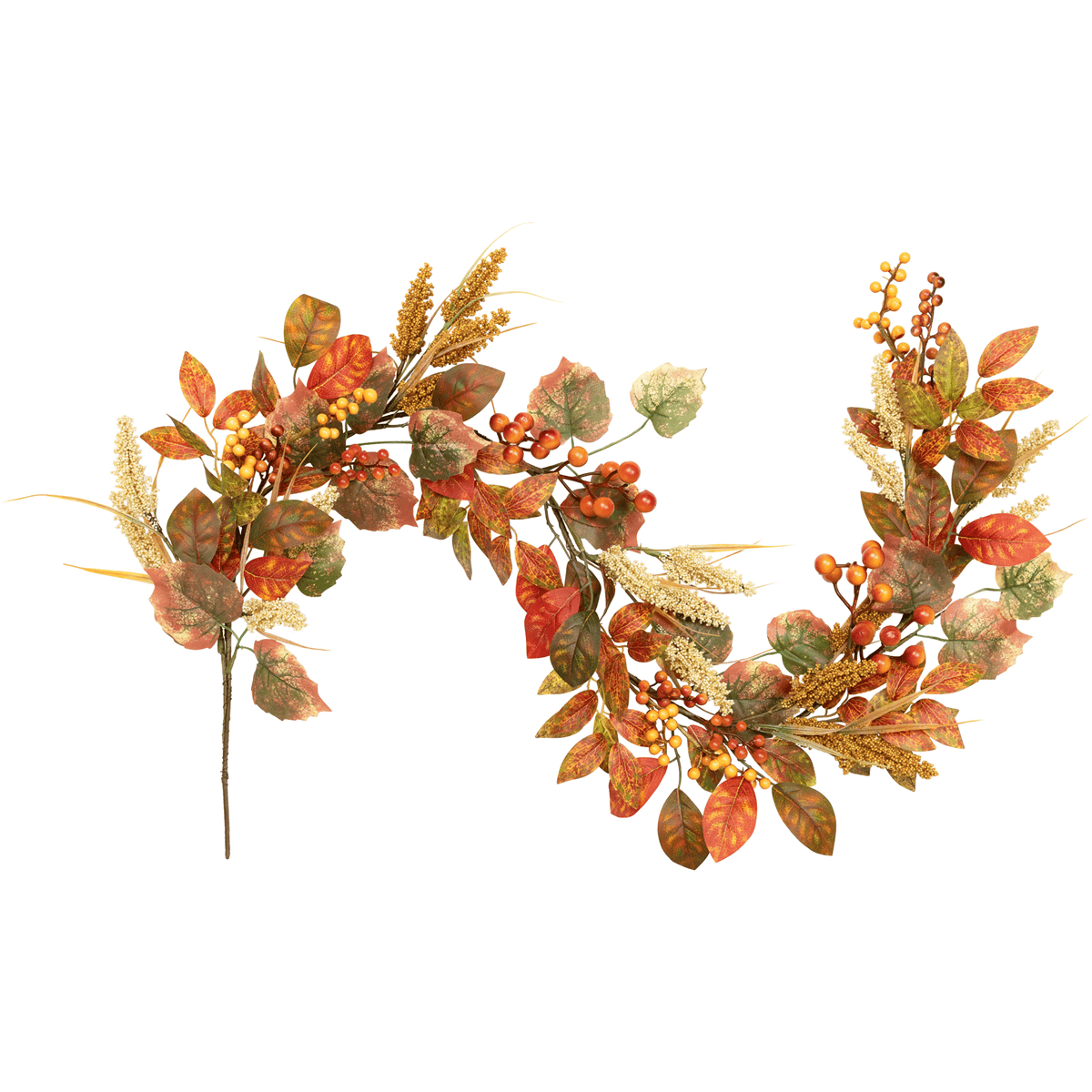 Click here for Northlight 5ft. Autumn Leaves & Berries Fall Harve... prices
