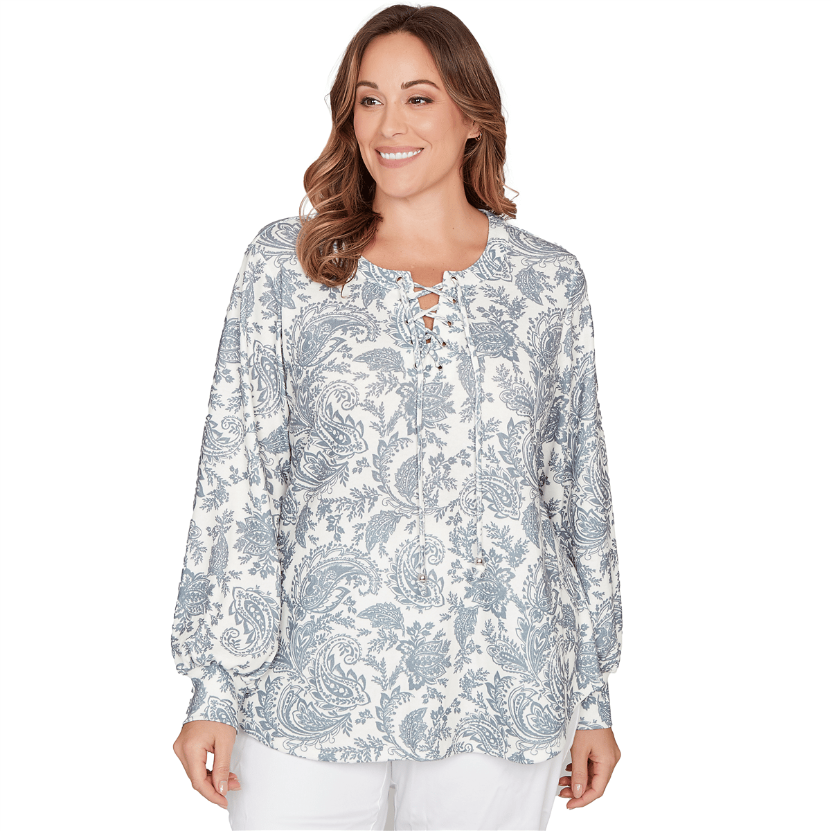 Click here for Plus Size Hearts of Palm Perfectly Paisley Lace Sp... prices