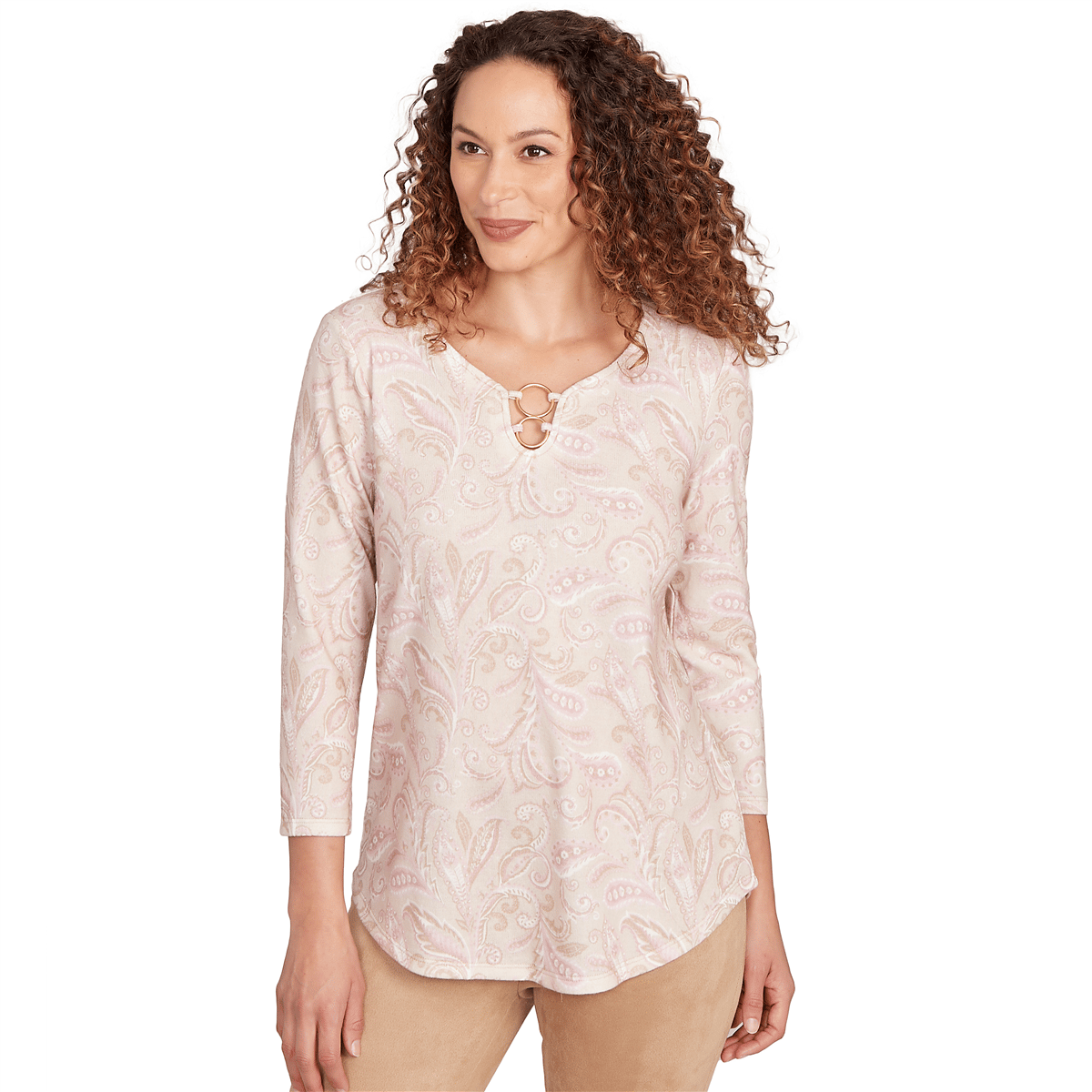 Click here for Womens Hearts of Palm Makin Me Blush Boat Neck Pai... prices