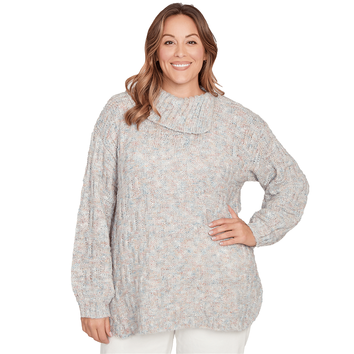 Click here for Plus Size Hearts of Palm Makin Me Blush Textured S... prices