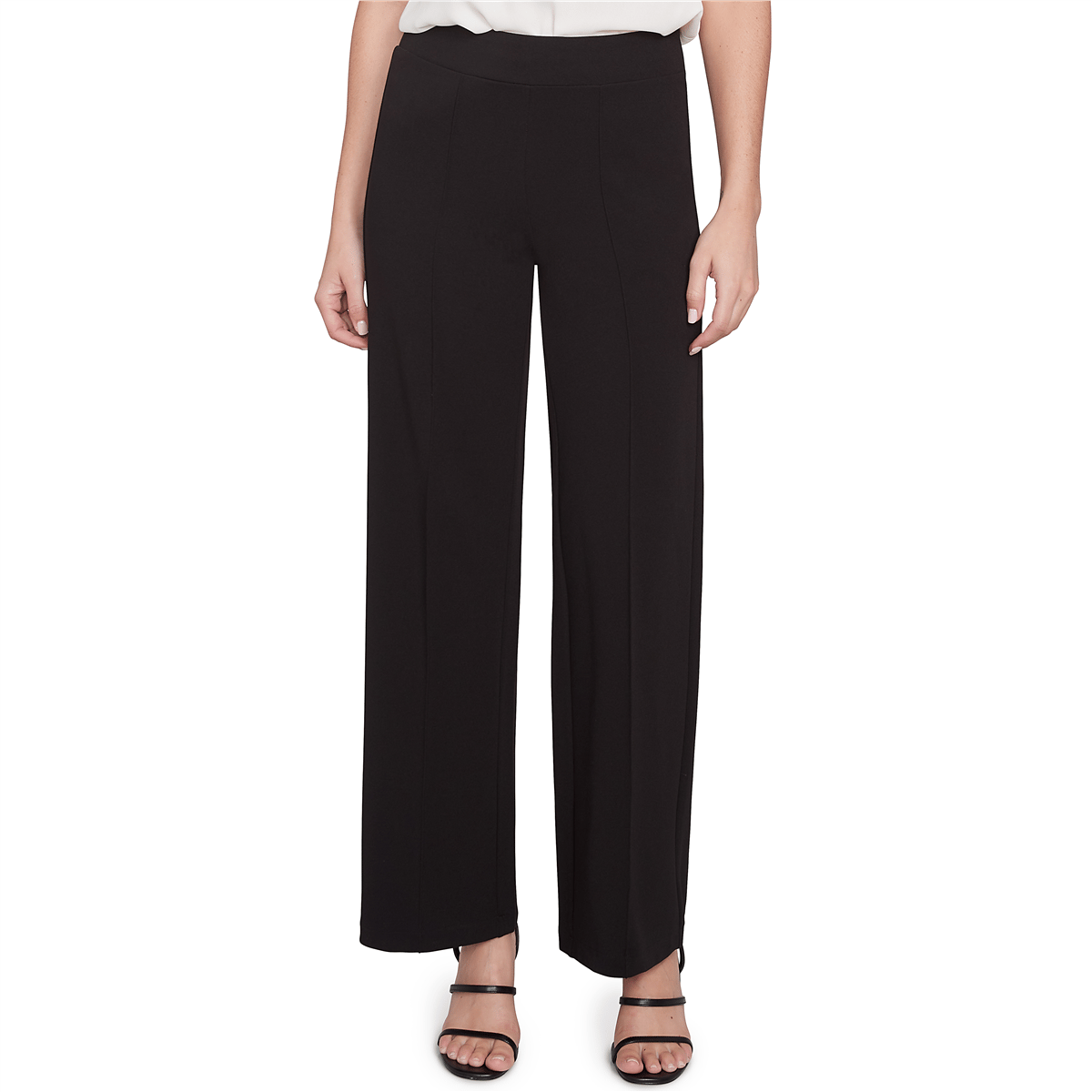Click here for Womens Emaline Chicago Pull On Solid Crepe Pants prices