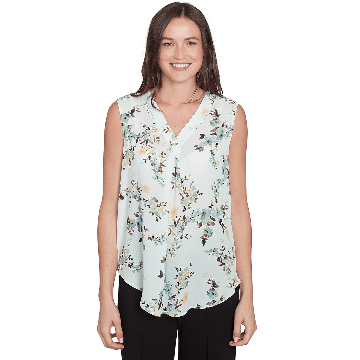 Click here for Womens Emaline Chicago Sleeveless Floral Blossom V... prices