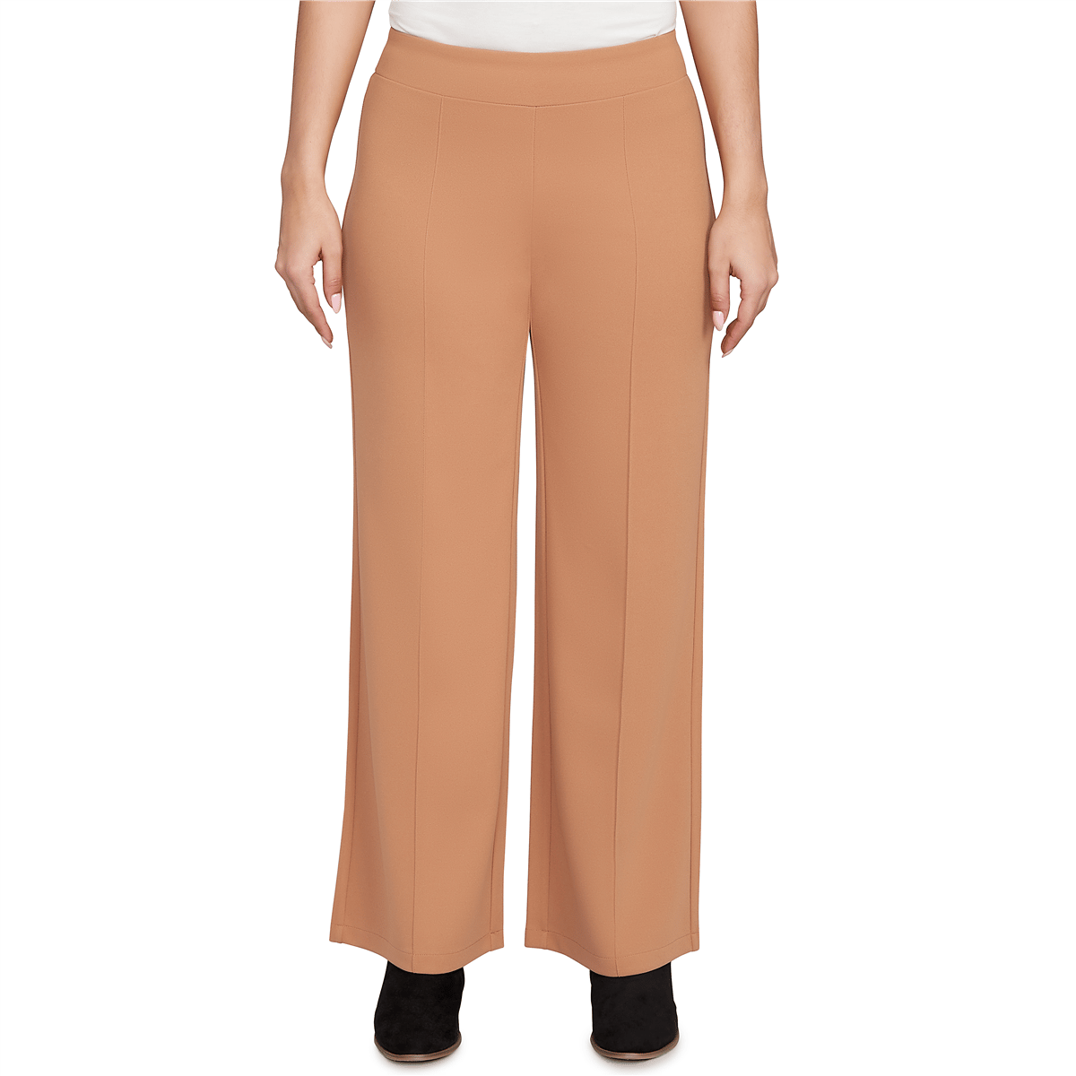 Click here for Womens Emaline Rockford Solid Knit Crepe Pull On F... prices