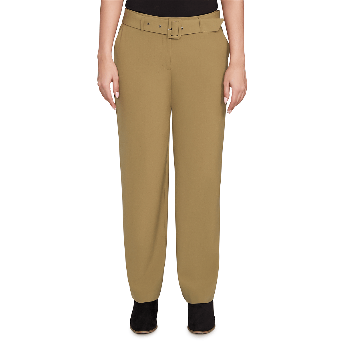 Click here for Plus Size Emaline Deerfield Solid Bi-Stretch Self... prices
