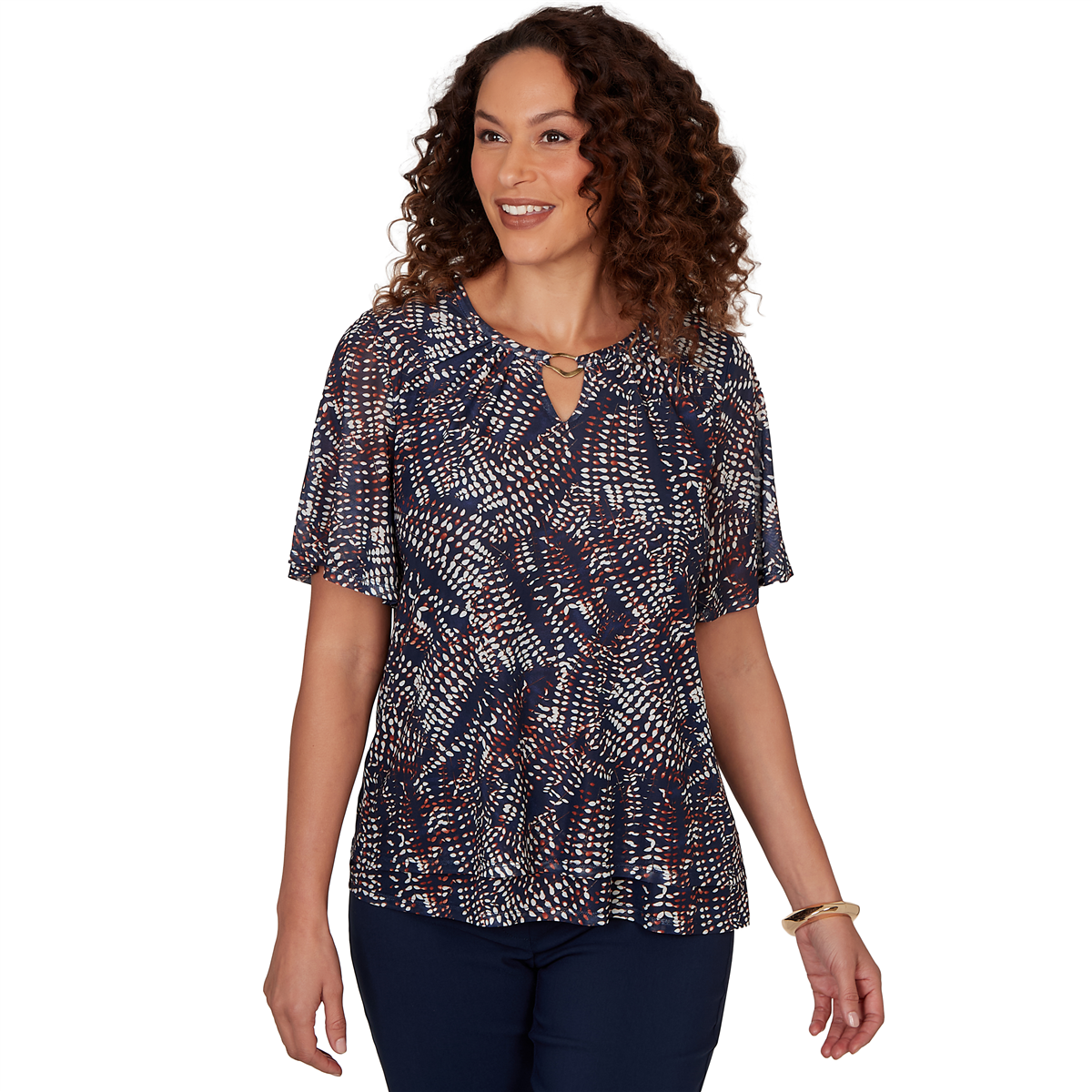 Click here for Womens Emaline Summer In The City Short Sleeve Tie... prices