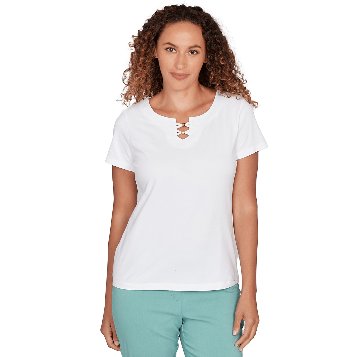 Click here for Womens Hearts of Palm Fresh Start Short Sleeve Spl... prices