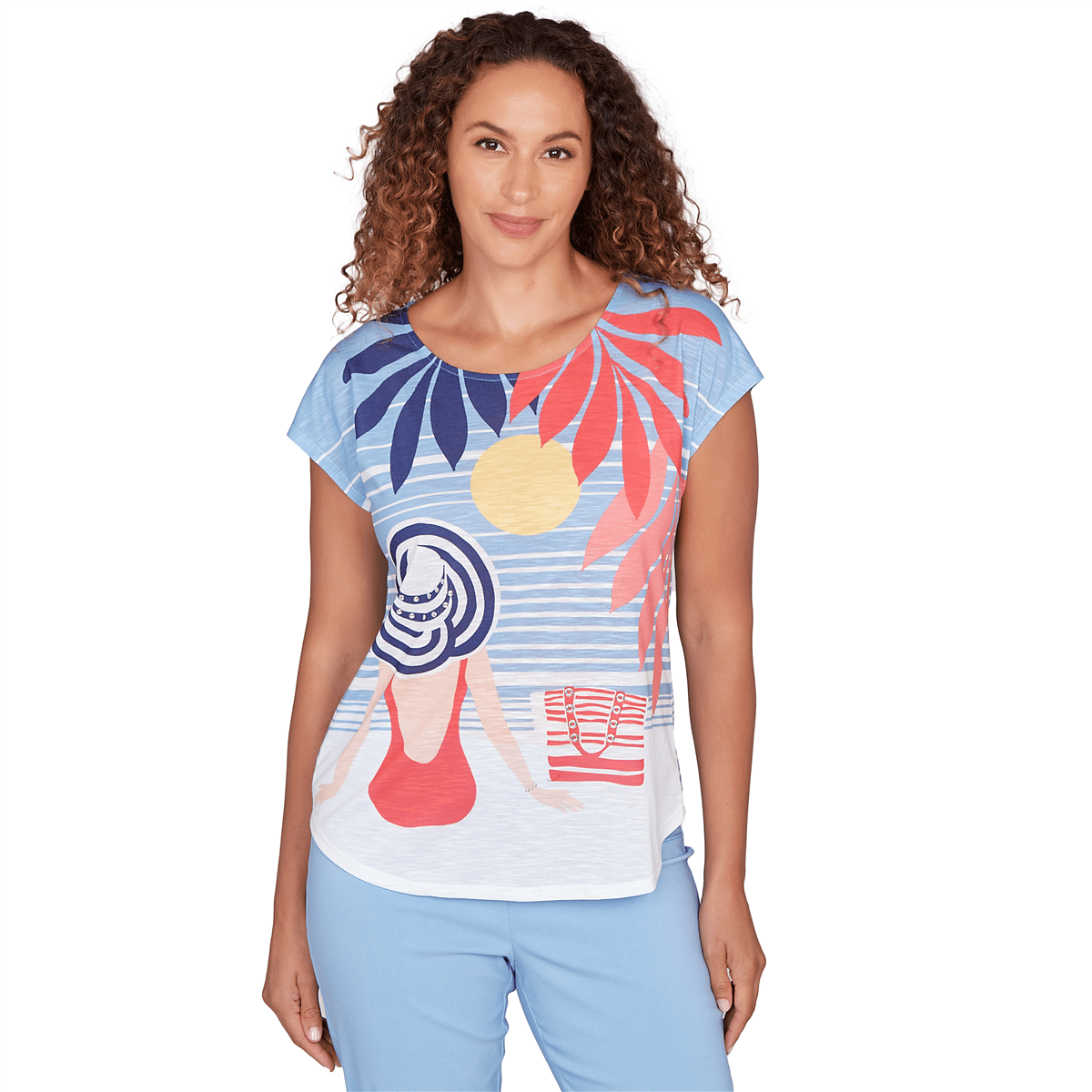 Click here for Womens Hearts of Palm Smooth Sailing Stripe Beach... prices