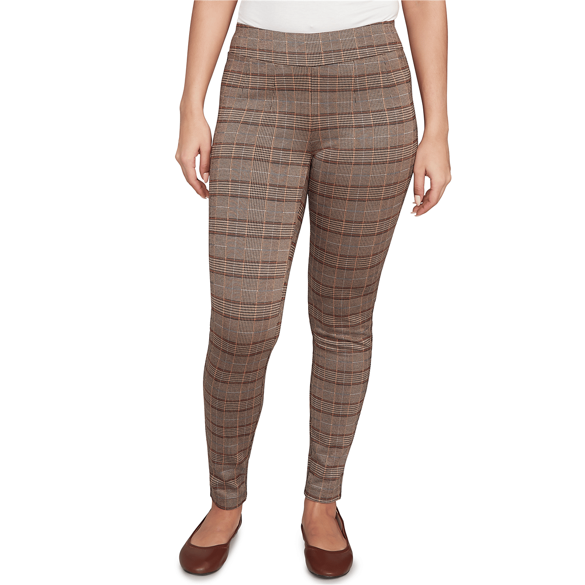 Click here for Womens Hearts of Palm Neutral Ground Pull On Plaid... prices