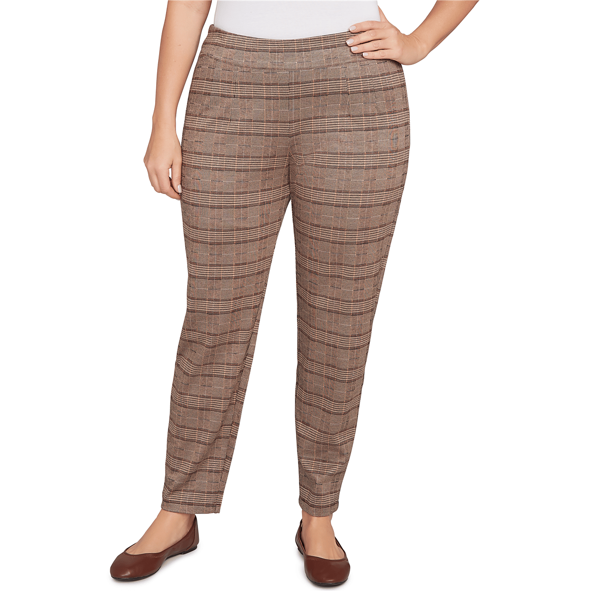Click here for Plus Size Hearts of Palm Neutral Ground Pull On Pl... prices