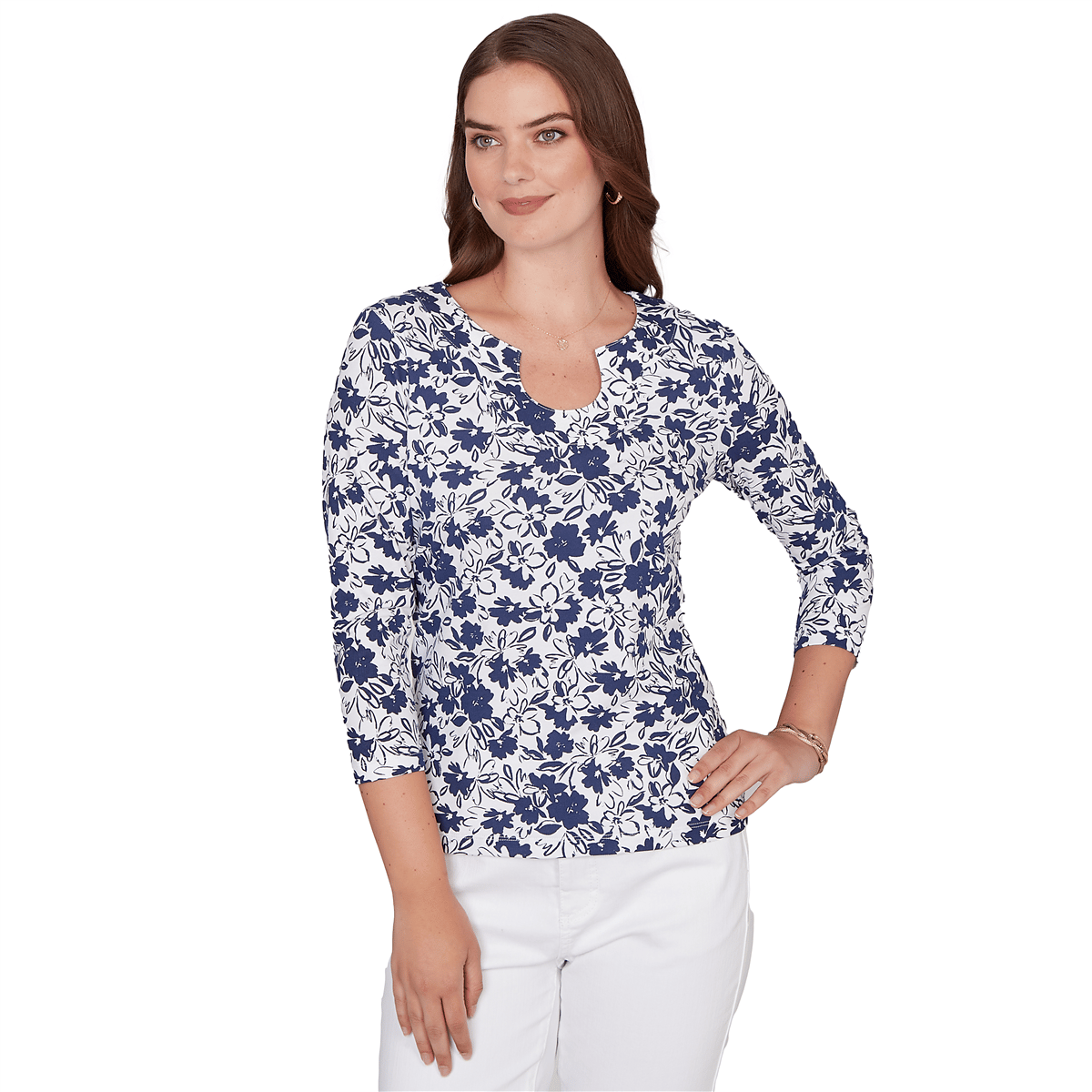 Click here for Petite Hearts of Palm Printed Essentials Horseshoe... prices