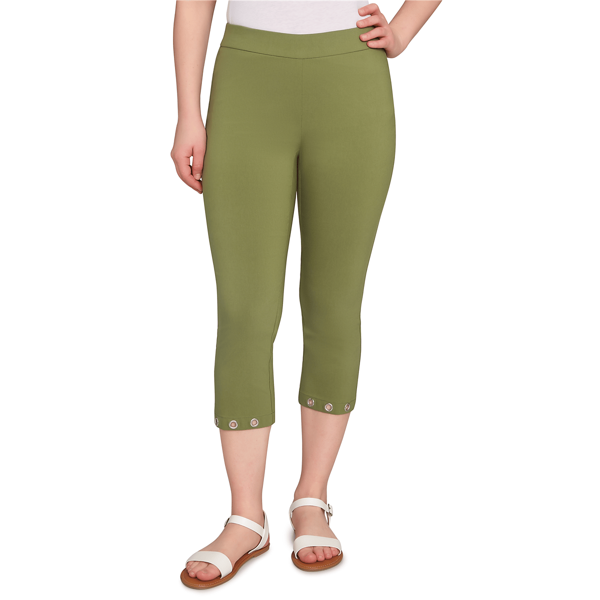 Click here for Womens Emaline New Orleans Pull On Cropped Grommet... prices