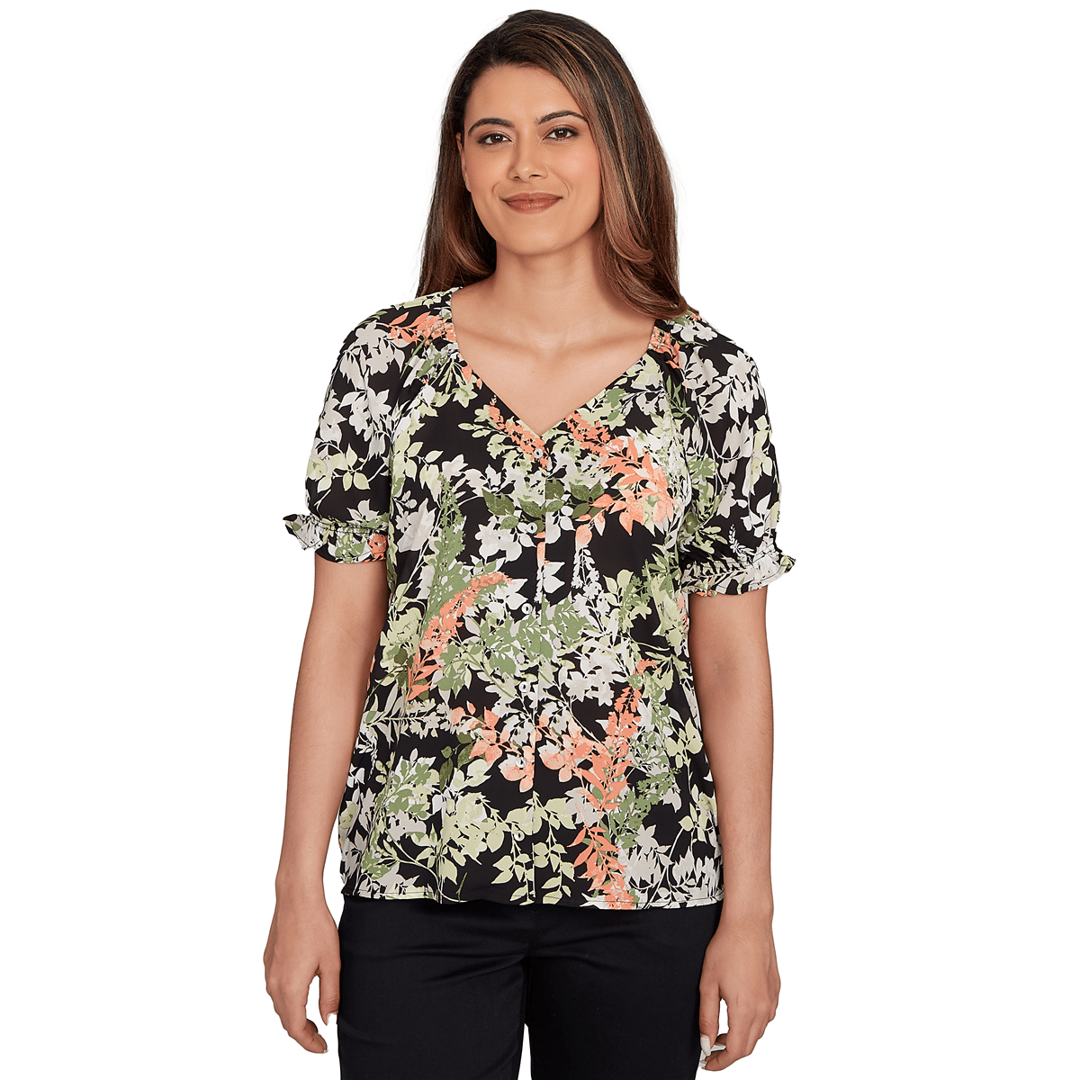 Click here for Petite Emaline New Orleans Sweetheart Neck Leaf Bl... prices