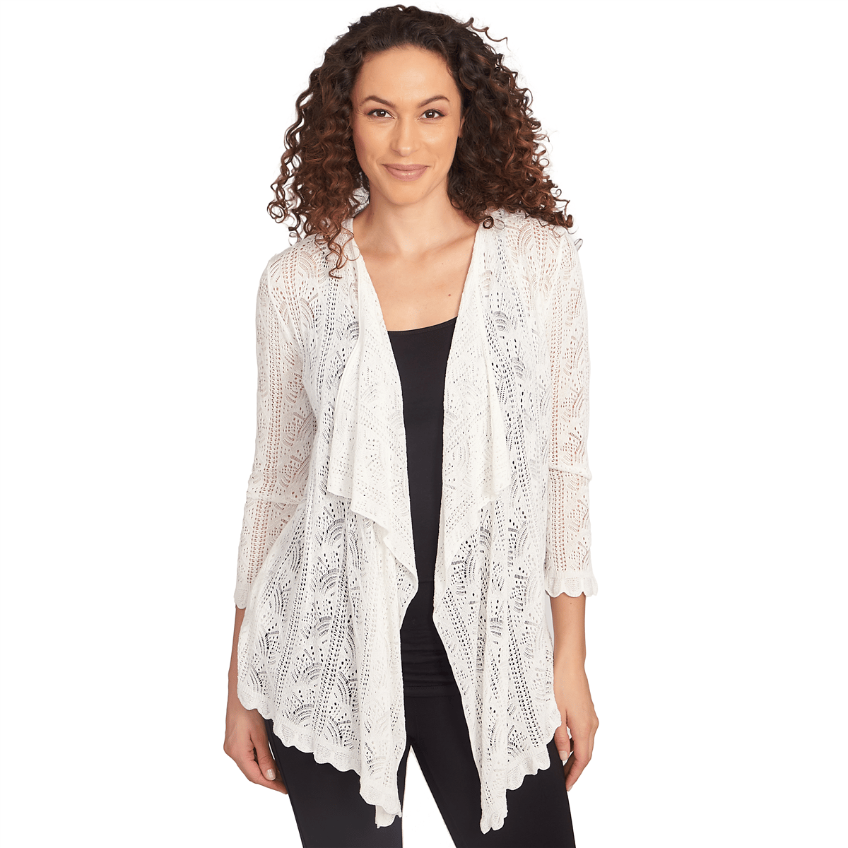 Click here for Petite Emaline New Orleans Drape Front Cozy Cardig... prices