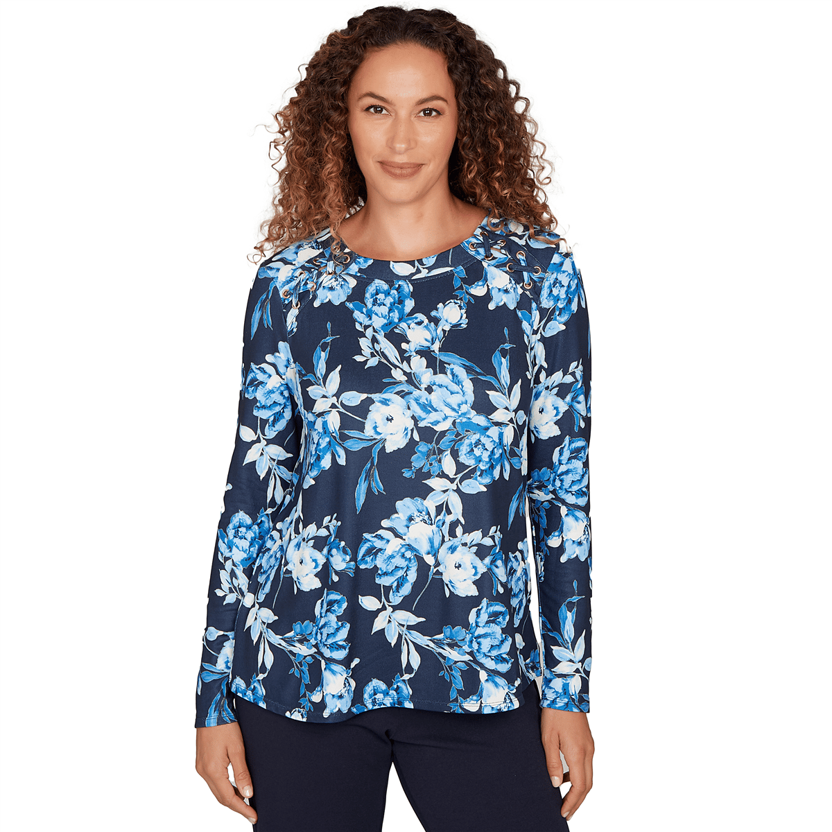 Click here for Womens Emaline Golden Nautica Long Sleeve Lace Sho... prices