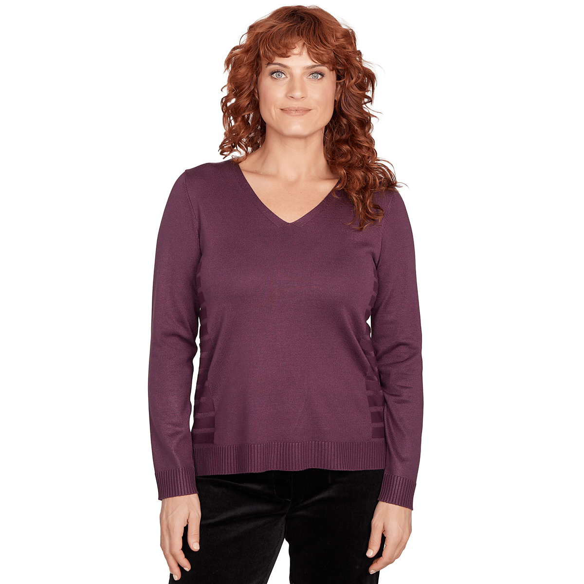 Click here for Womens Emaline Special Items Long Sleeve Solid V-N... prices
