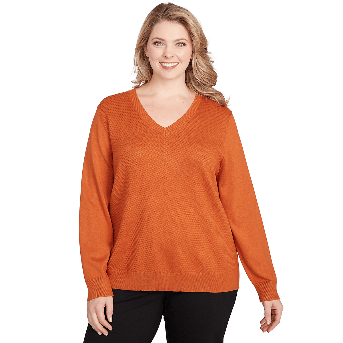 Click here for Plus Size Emaline Special Items Long Sleeve Textur... prices