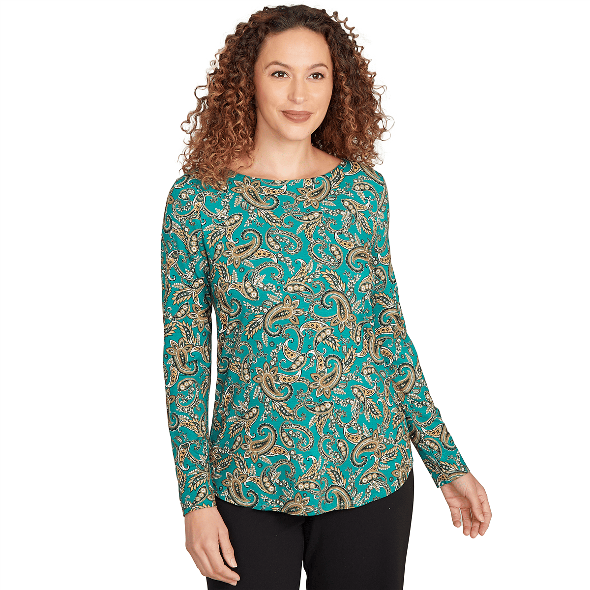 Click here for Womens Emaline Key Items Long Sleeve Boat Neck Pai... prices