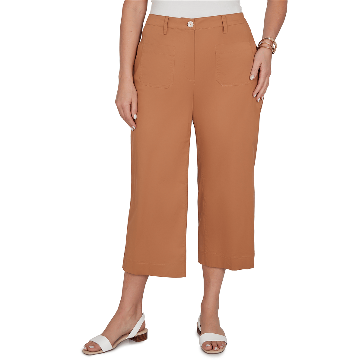 Click here for Plus Size Hearts of Palm Cool & Collected Solid Wi... prices