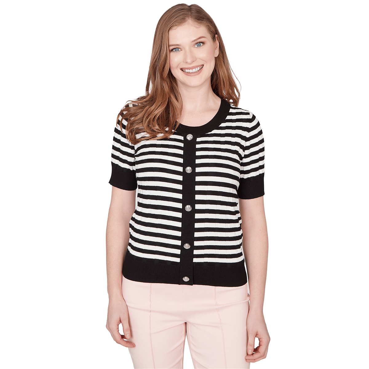 Click here for Womens Emaline Enchanted Bloom Short Sleeve Stripe... prices