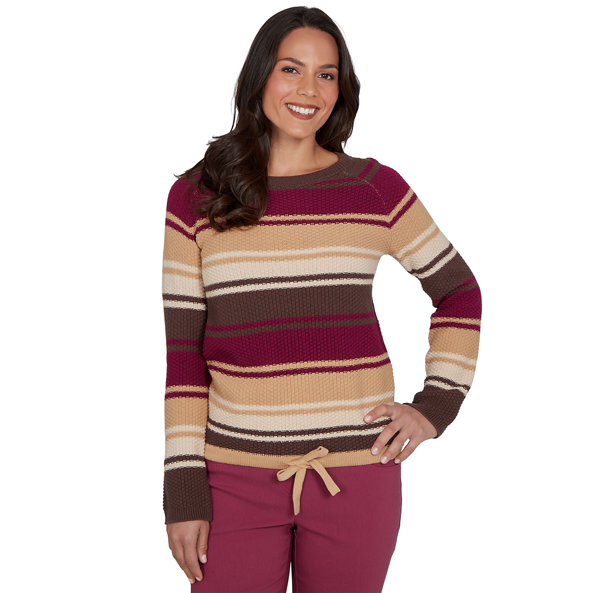 Click here for Womens Hearts of Palm Berry Fabulous Long Sleeve T... prices